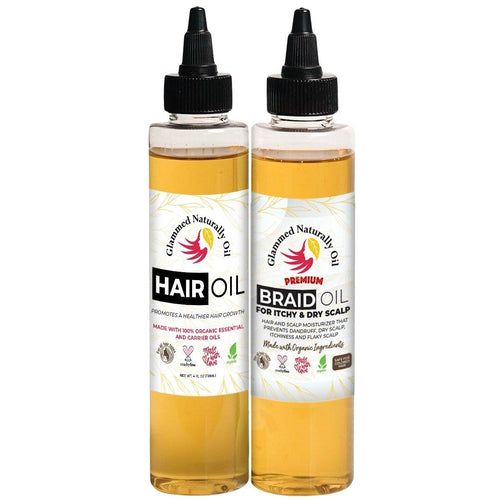 Hair & Braid Oil Bundle - Healthy Hair Care Duo